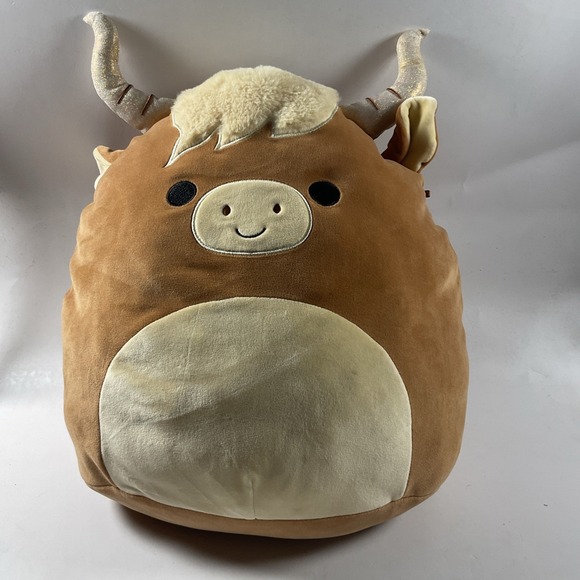 Squishmallows | Toys | Squishmallow Bull Plush 4 Inch Brown Cow Stuffed ...